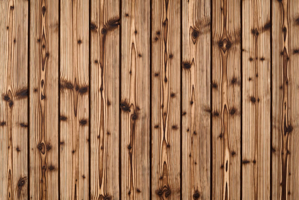 Charred Wood Boards - Larch, Spruce & Accoya Options - Charred Wood ...