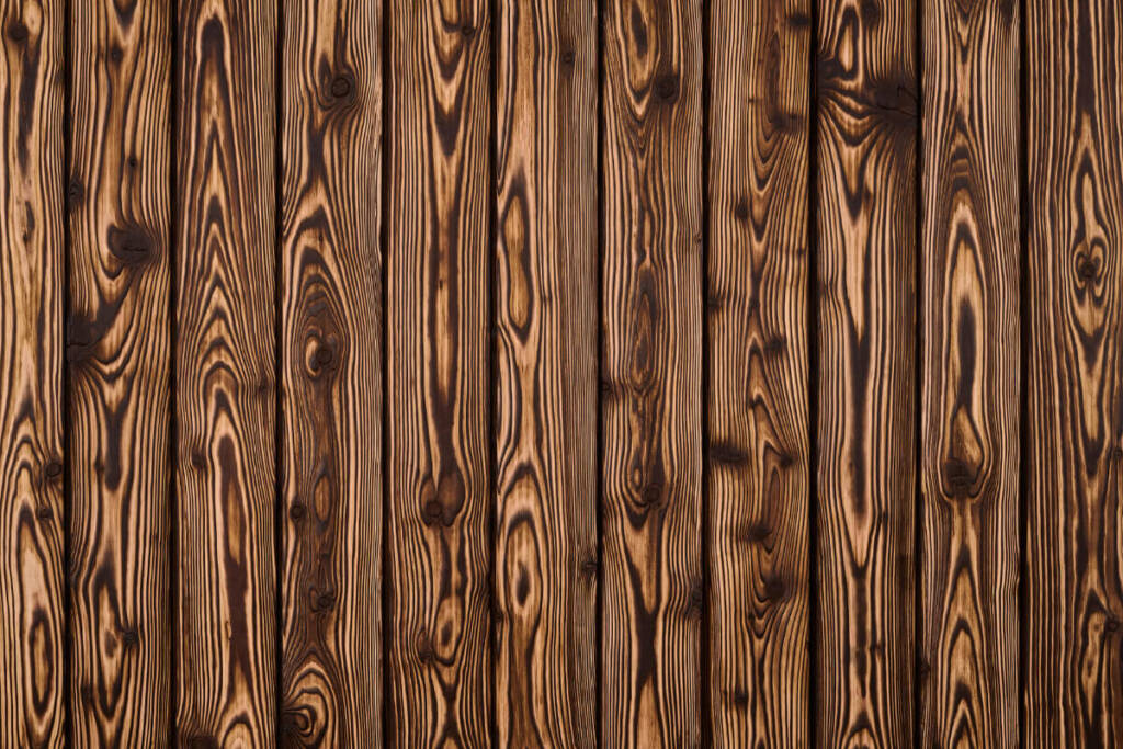 Charred Wood Boards - Larch, Spruce & Accoya Options - Charred Wood ...